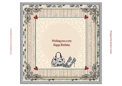 Happy Birthday Insert 1 to Match Cup668926_719 - CUP675282_719 ...