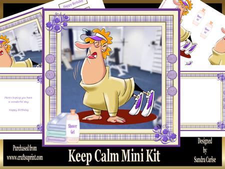 Keep Calm Mini Kit - CUP681132_719 | Craftsuprint