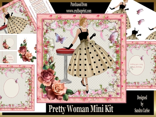 Pretty Woman Mini Kit - CUP699922_719 | Craftsuprint