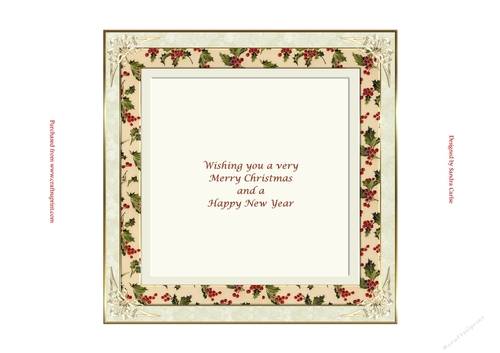 Best Christmas Wishes Insert - CUP735473_719 | Craftsuprint
