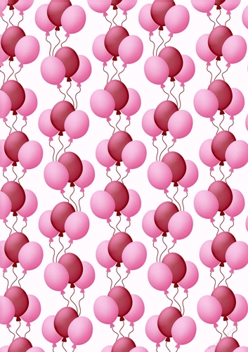 Pretty Balloons Backing Paper 1 - CUP759276_719 | Craftsuprint