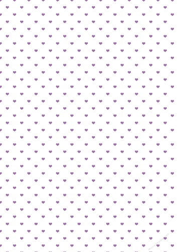 Pretty Purple Hearts Backing Paper 13 - CUP759314_719 | Craftsuprint