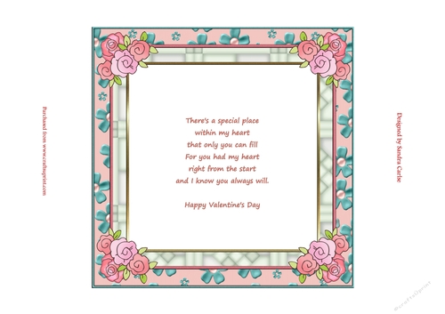 Valentines Day Insert - CUP763248_719 | Craftsuprint