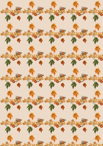Autumn Backing Paper 5 - CUP825800_719 | Craftsuprint