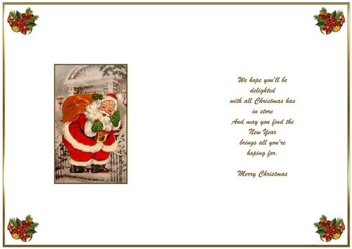 Father Christmas Insert 5 - CUP830218_719 | Craftsuprint