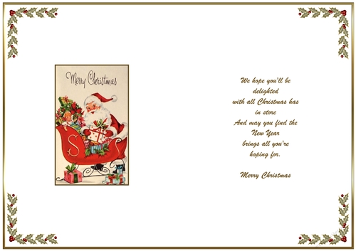 Merry Christmas Insert 6 - CUP833446_719 | Craftsuprint