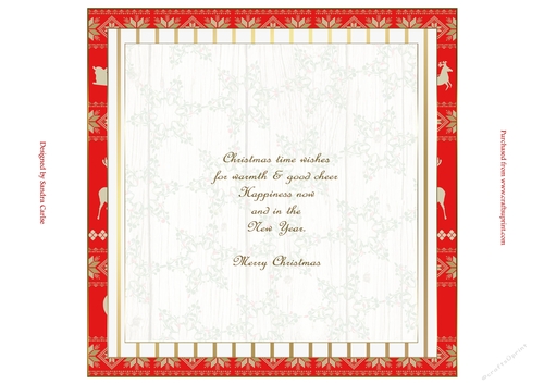 Merry Christmas Insert 10 - CUP837501_719 | Craftsuprint