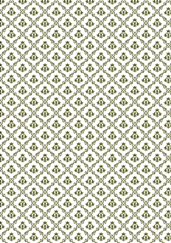Olive Green Patterned Backing Paper 2 - CUP886173_719 | Craftsuprint