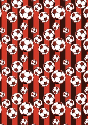 Football Paper Red 1 - CUP886722_719 | Craftsuprint