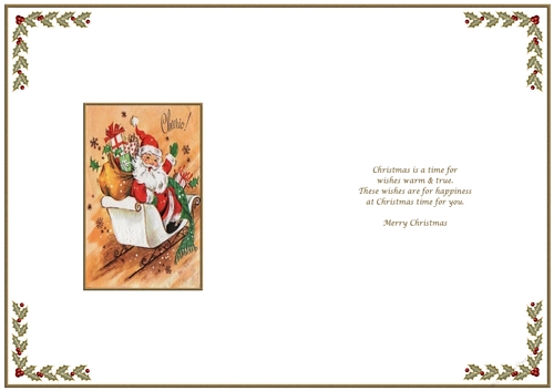 Christmas Santa Insert 1 - CUP917366_719 | Craftsuprint
