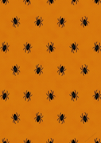 Spiders Halloween Backing Paper 1 - CUP919065_719 | Craftsuprint