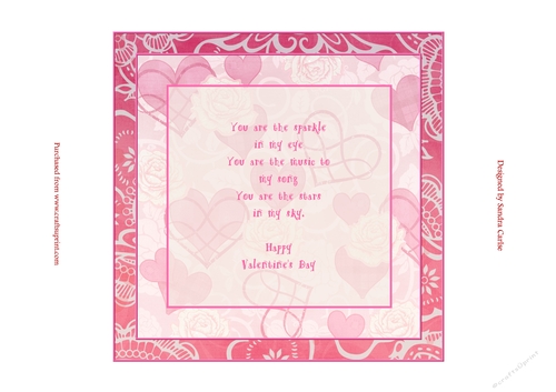 Valentine Day Insert 3 - CUP940361_719 | Craftsuprint