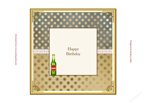 Gorgeous Happy Birthday Insert 2 - CUP941103_719 | Craftsuprint