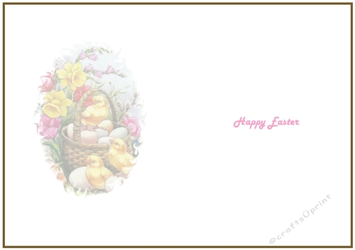 Happy Easter Insert 2 to match cup950546_719 - CUP956148_719 | Craftsuprint