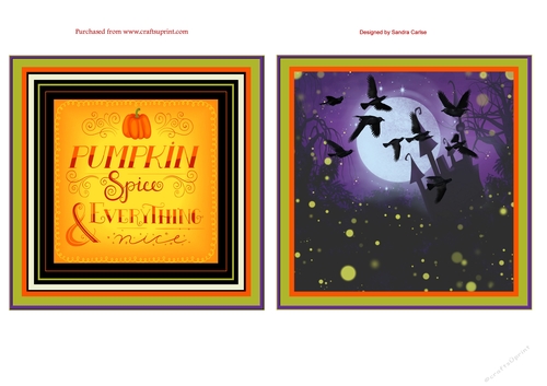 Spooky Halloween/Birthday Inserts - CUP997176_719 | Craftsuprint
