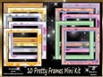 Gorgeous 10 Frames Kit - CUP764606_719 | Craftsuprint