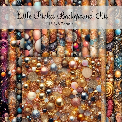 Littel Trinket Background Kit - CUP1254543_77133 | Craftsuprint