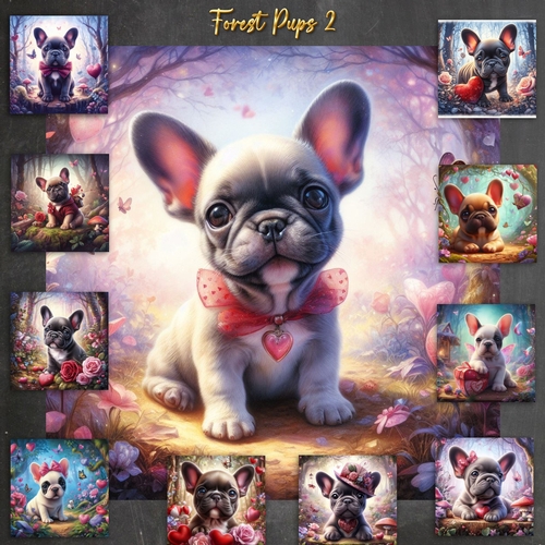 Forest Pups 2 - CUP1258440_77133 | Craftsuprint