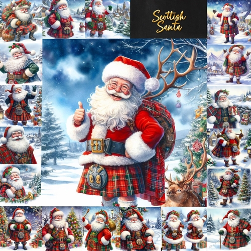 Scottish Santa - CUP1261494_77133 | Craftsuprint