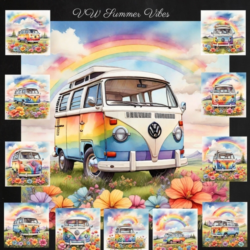 VW Summer Vibes - CUP1266336_77133 | Craftsuprint
