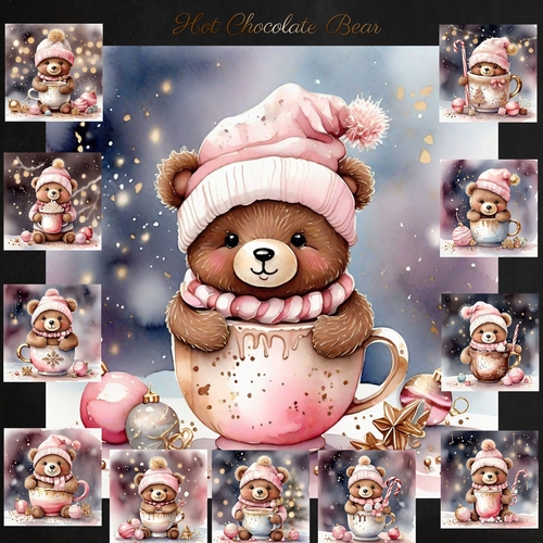Hot Chocolate Bear - CUP1267497_77133 | Craftsuprint