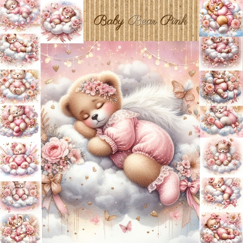 Baby Pink Bear - CUP1269555_77133 | Craftsuprint