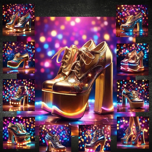 Groovy Disco Shoes - CUP1279582_77133 | Craftsuprint