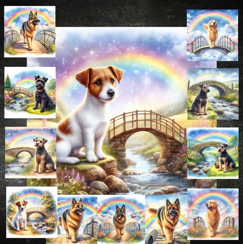 Rainbow Bridge Dogs 1 - CUP1279829_77133 | Craftsuprint