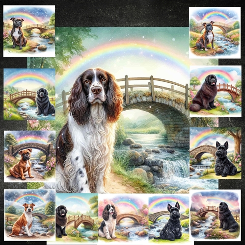 Rainbow Bridge Dogs 3 - CUP1279831_77133 | Craftsuprint