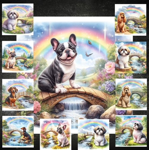 Rainbow Bridge Dogs 7 - CUP1279835_77133 | Craftsuprint