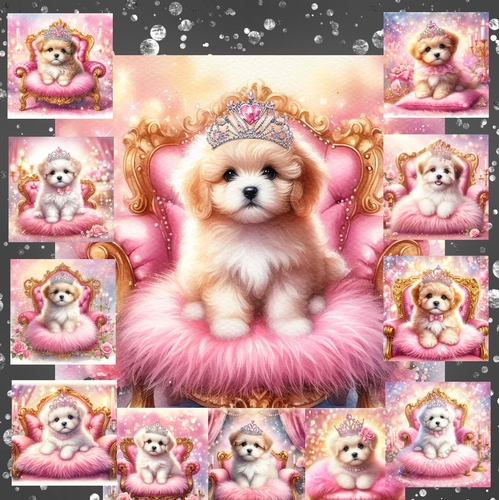 Princess Puppy - CUP1280723_77133 | Craftsuprint