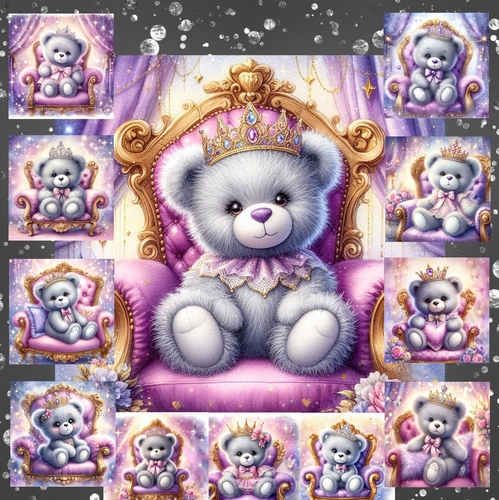 Royal Teddy 1 - CUP1280724_77133 | Craftsuprint