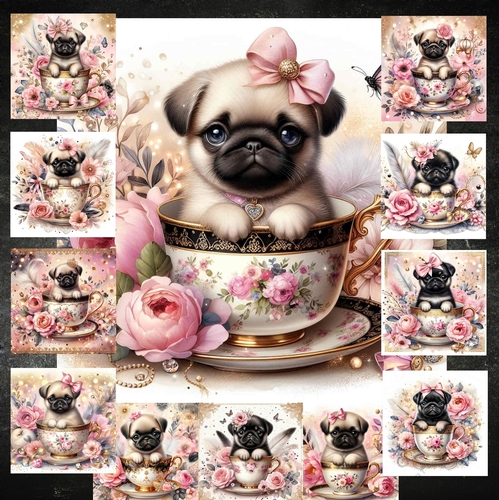 Teacup Pups 3 - CUP1283084_77133 | Craftsuprint
