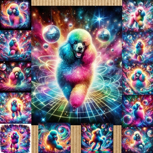 Disco Poodle - CUP1284324_77133 | Craftsuprint