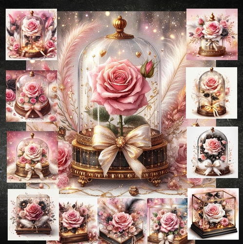 Enchanted Rose 1 - CUP1284813_77133 | Craftsuprint