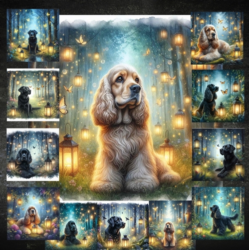 Firefly Forest Dogs 6 - CUP1288049_77133 | Craftsuprint