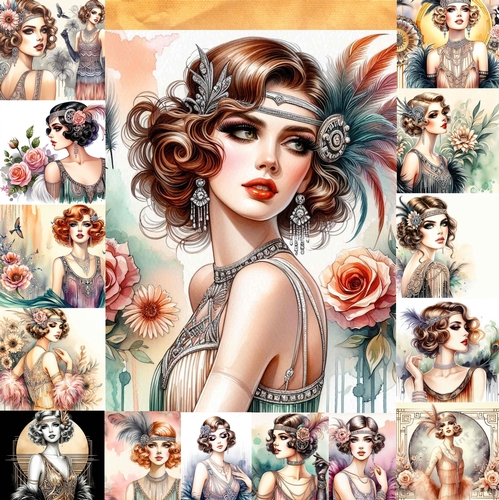 Flapper Girls - CUP1290051_77133 | Craftsuprint