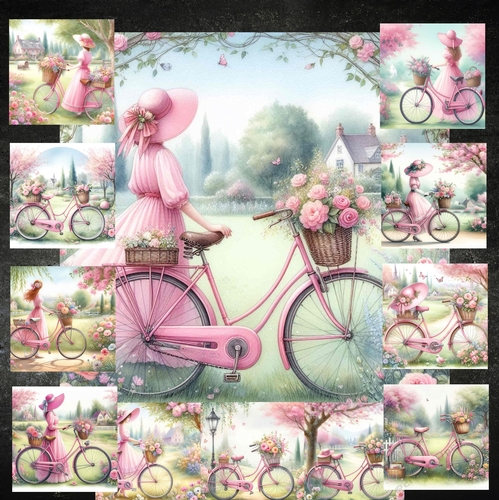 Spring Time Bike Ride - CUP1290180_77133 | Craftsuprint