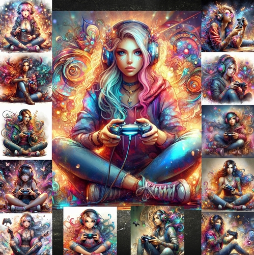 Gamer Girl - CUP1290188_77133 | Craftsuprint