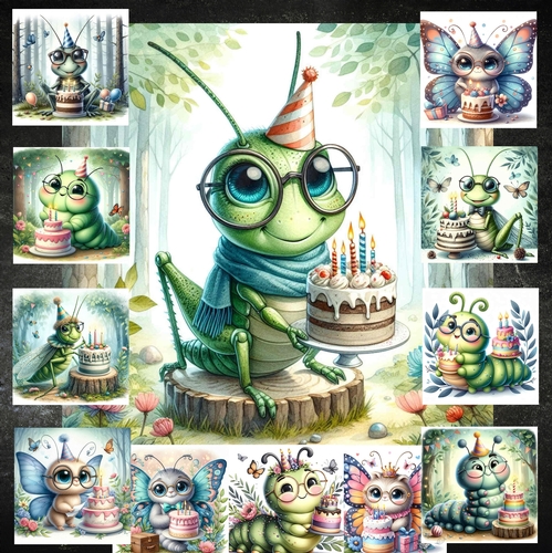 Bug Birthday Wishes - CUP1291565_77133 | Craftsuprint
