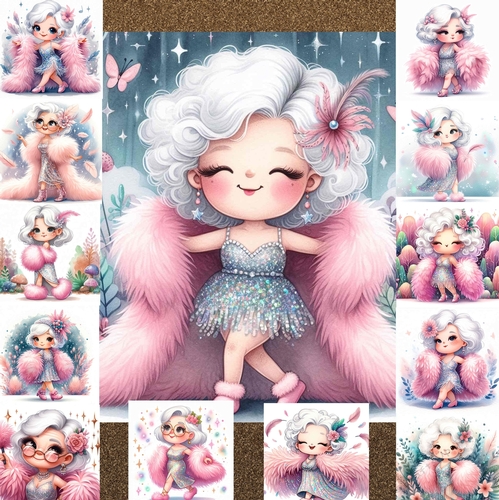 Glam Gran - CUP1293268_77133 | Craftsuprint