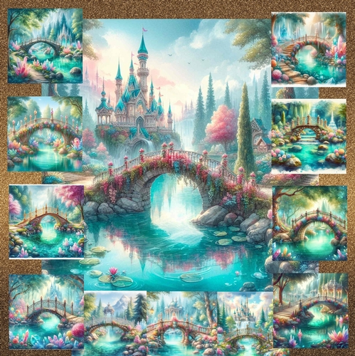 Beautiful Enchanted Bridge - CUP1293466_77133 | Craftsuprint