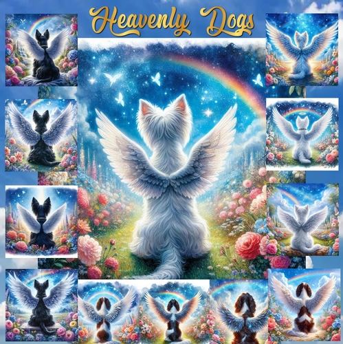 Heavenly Dogs 1 - CUP1294628_77133 | Craftsuprint