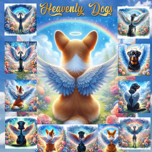 Heavenly Dogs 5 - CUP1294633_77133 | Craftsuprint