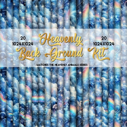 Heavenly Background Kit - CUP1294652_77133 | Craftsuprint