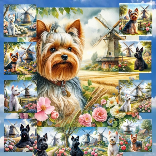 Windmill Dogs 6 - CUP1296102_77133 | Craftsuprint