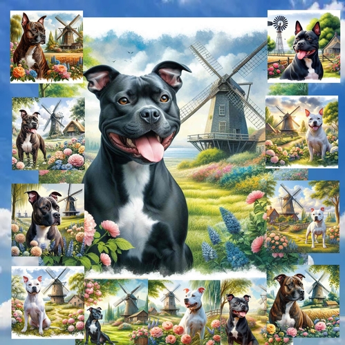 Windmill Dogs 8 - CUP1296104_77133 | Craftsuprint