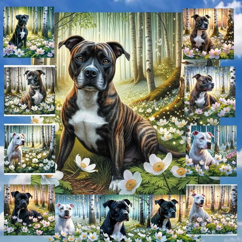 Beautiful Birch Forest Dogs 9 - CUP1298060_77133 | Craftsuprint