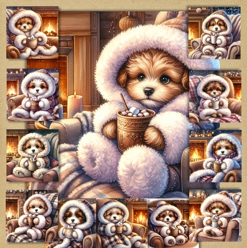 Cocoa Pups 2 - CUP1306700_77133 | Craftsuprint