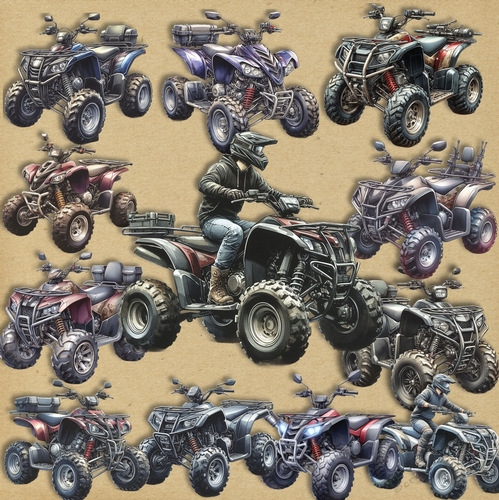 Quad bikes - CUP1308545_77133 | Craftsuprint